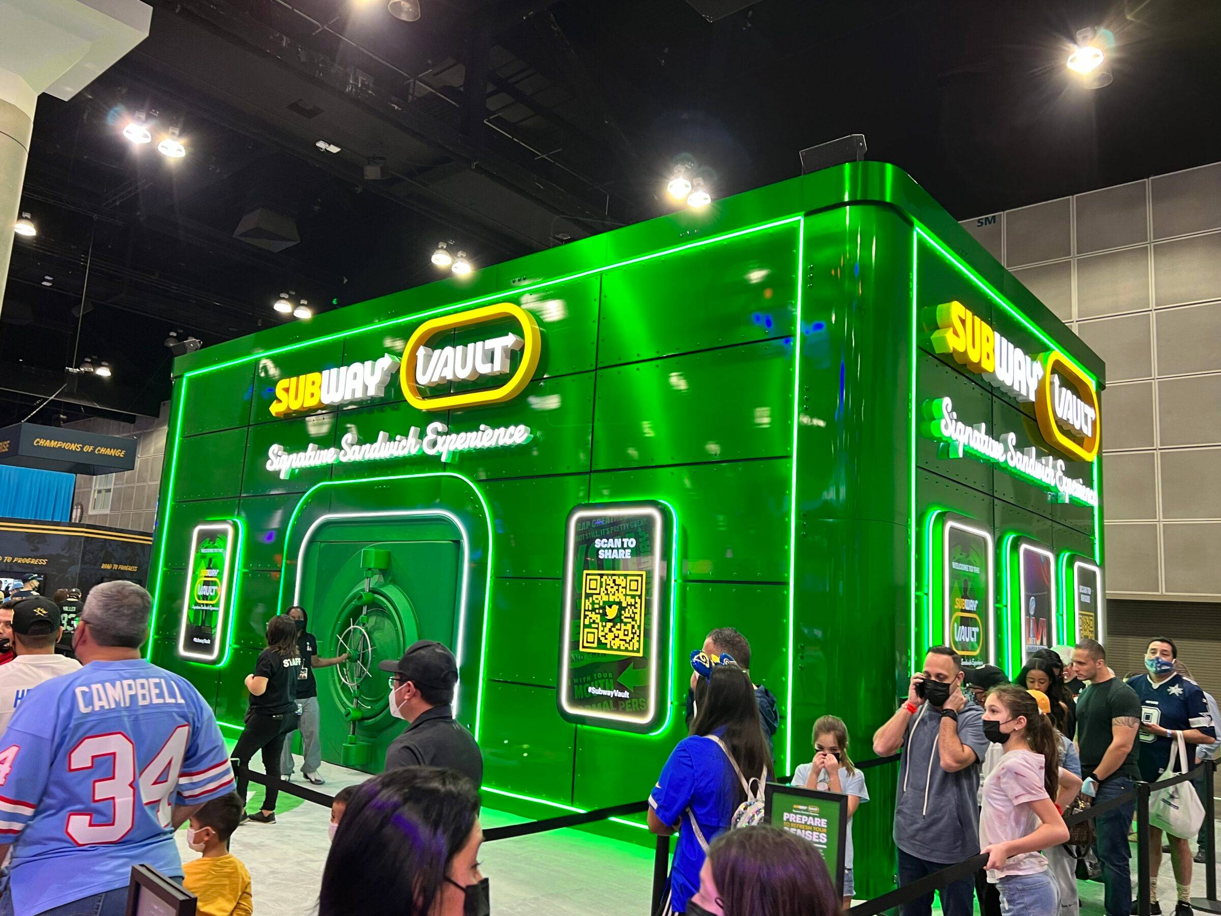 Subway Super Bowl NFL Experience - The HYPE Agency The HYPE Agency